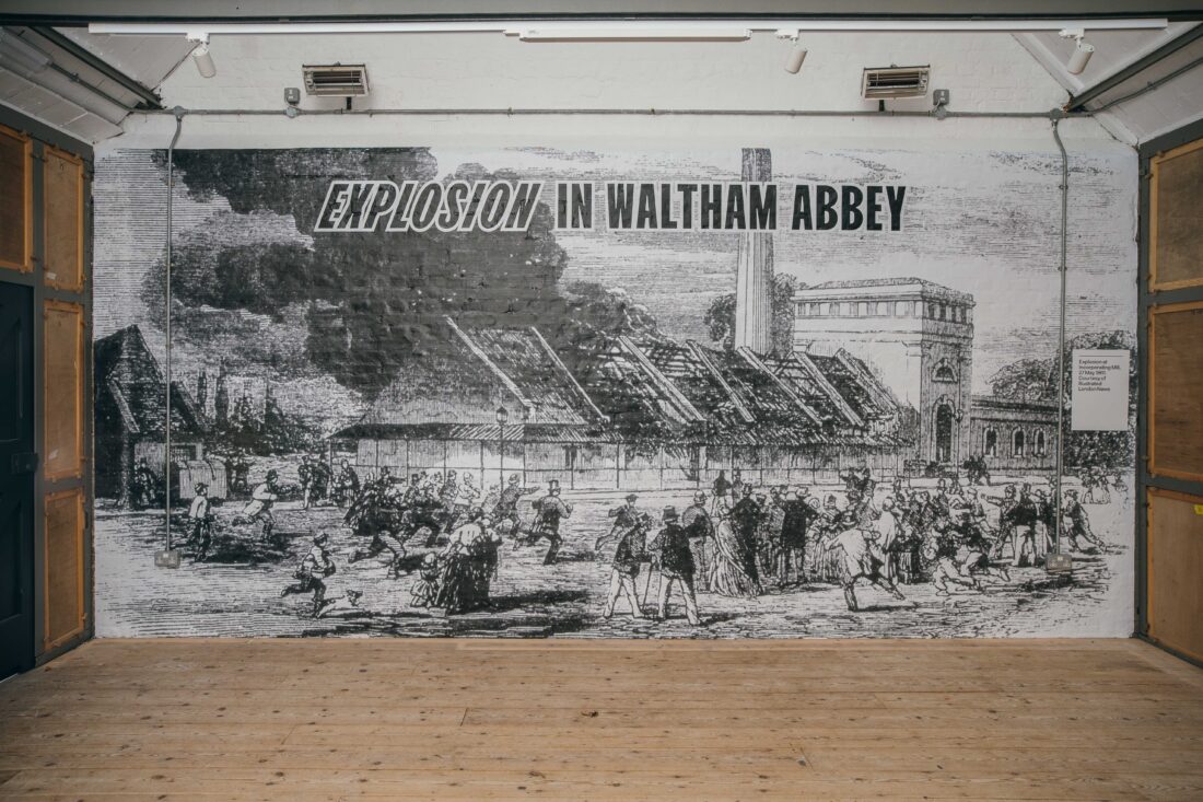 Exhibition design for Royal Gunpowder Mills| DNCO