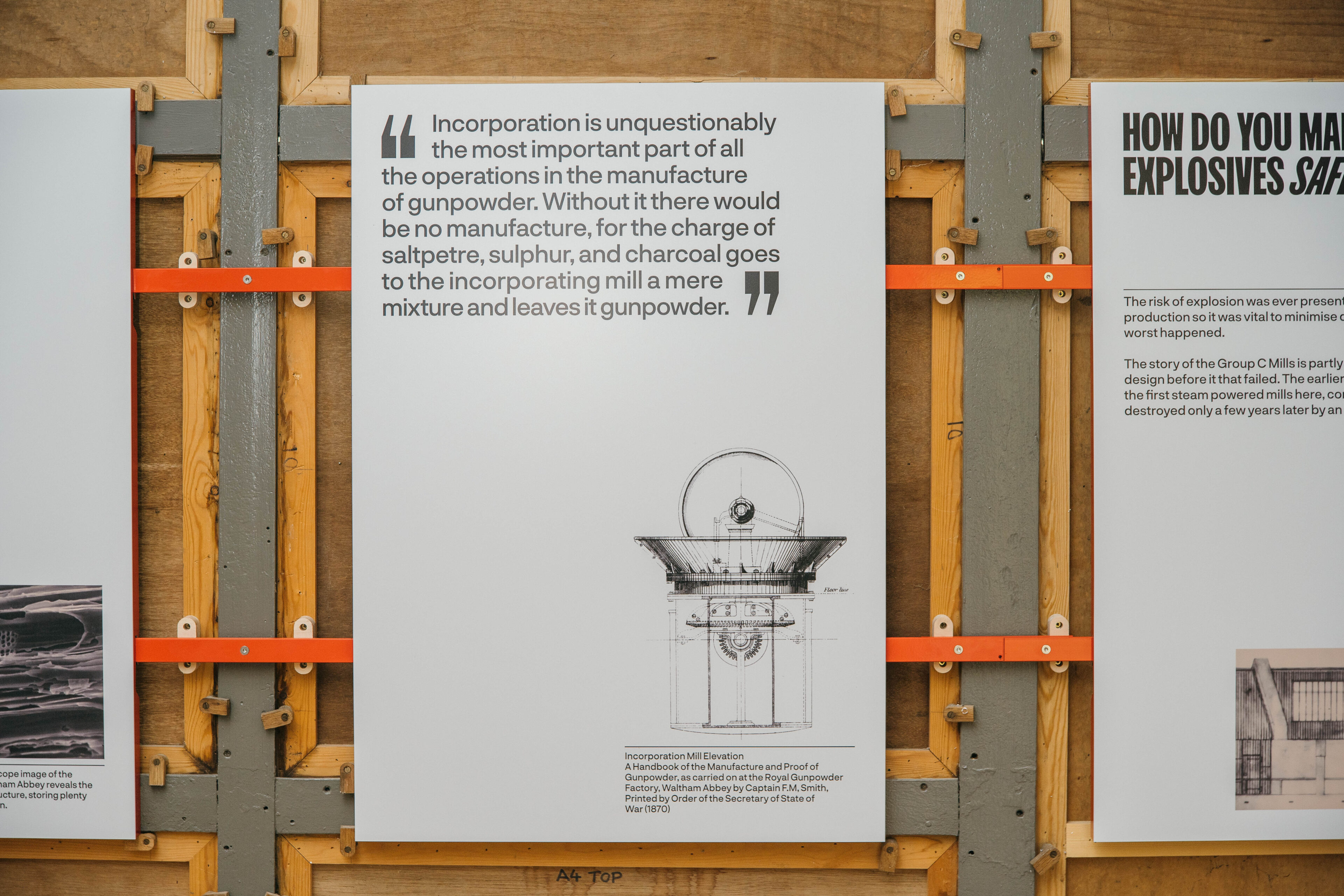 Exhibition design for Royal Gunpowder Mills| DNCO