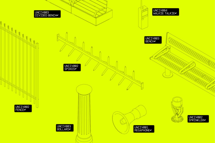 A glossary of hostile architecture | DNCO